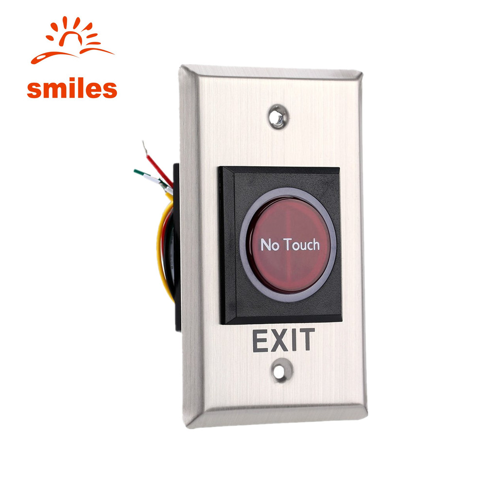 No Touch Infrared Sensor Exit Button For Door Access Control No Touch Infrared Sensor Exit Button For Door Access Control